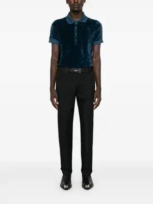 TOM FORD Logo-patch Trousers