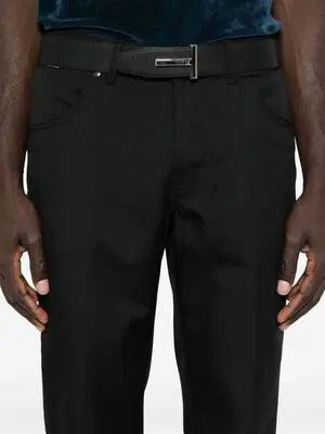 TOM FORD Logo-patch Trousers