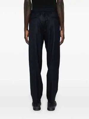 Brunello Cucinelli Mid-rise Tapered Trousers - Blue