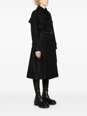 Sacai Double-breasted Twill Trench Coat