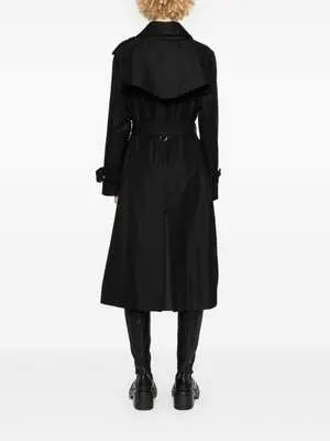 Sacai Double-breasted Twill Trench Coat