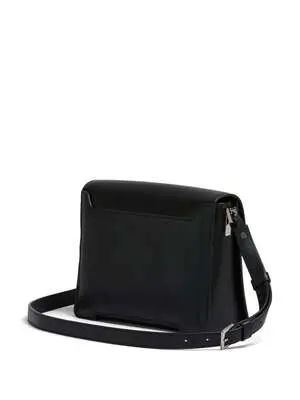Marni Medium Trunkaroo Leather Shoulder Bag - Black