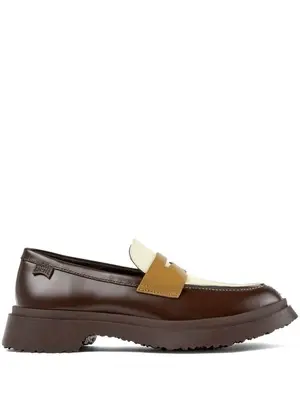 Camper Walden Mismatched Loafers - Brown