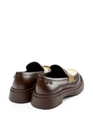 Camper Walden Mismatched Loafers - Brown