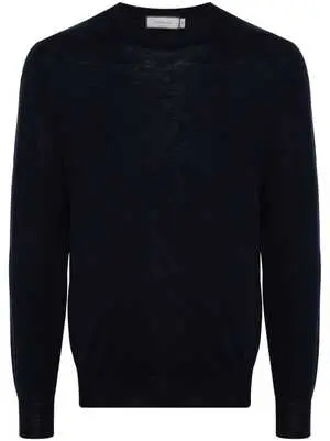 Canali Crew-neck Merino Jumper