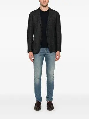 Canali Crew-neck Merino Jumper