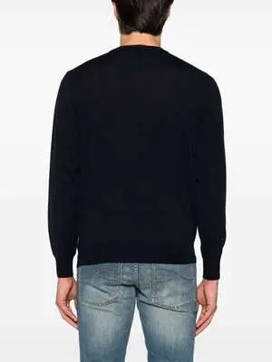 Canali Crew-neck Merino Jumper