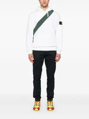 Stone Island Compass Badge Cotton Hoodie