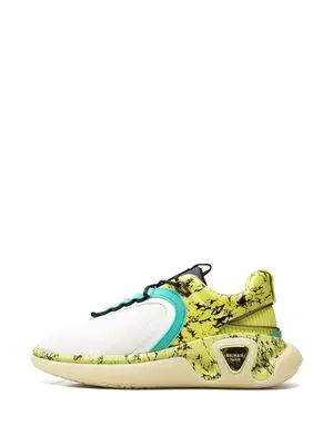 Balmain B Runner Marble Print Sneakers