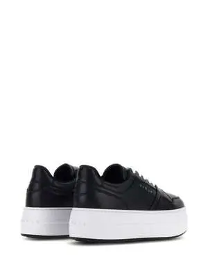 Hogan H670 Flatform Sneakers - Black