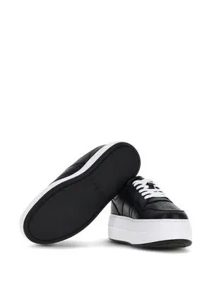 Hogan H670 Flatform Sneakers - Black