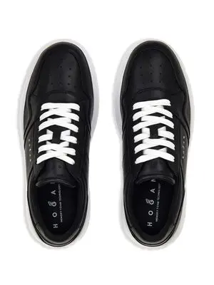 Hogan H670 Flatform Sneakers - Black