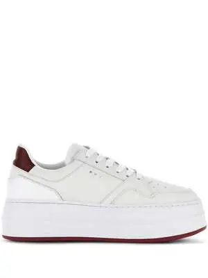 Hogan H670 Flatform Sneakers - White