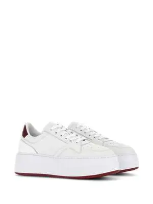 Hogan H670 Flatform Sneakers - White