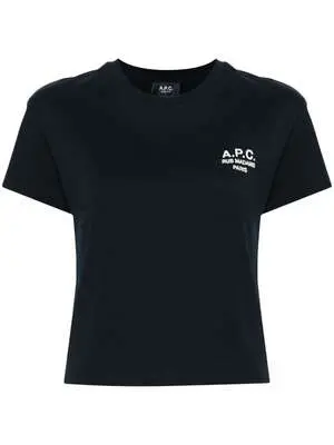 A.p.c. Logo T-shirts For Women