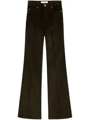 AMI Paris Flared Corduroy Trousers