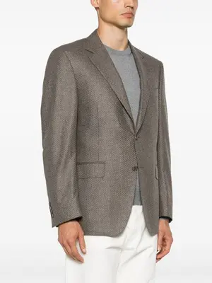 Canali Single-breasted Wool Blazer
