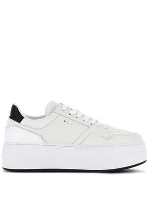 Hogan H670 Flatform Sneakers - White