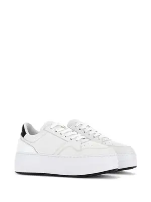 Hogan H670 Flatform Sneakers - White