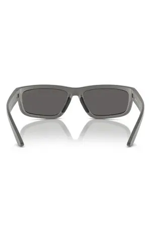 Prada 59mm Rectangular Sunglasses