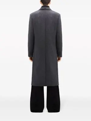 COURREGES Notched-lapel Single-breasted Coat