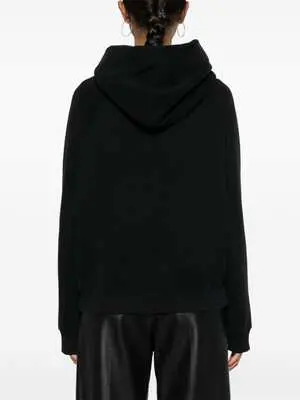 Zadig&Voltaire Georgy Wings-appliqué Hoodie - Black