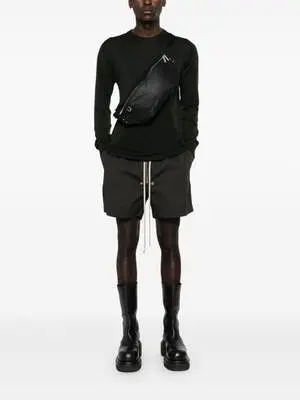 Rick Owens Logo-debossed Shoulder Bag