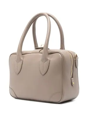 GOLDEN GOOSE Logo-print Leather Tote Bag - Neutrals