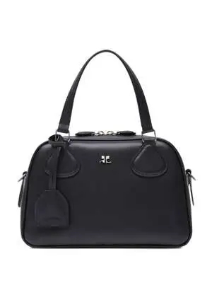 Courreges Silver Tone Travel Bags For Women