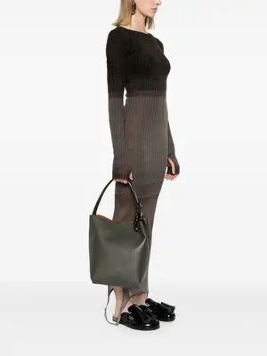 JW Anderson Leather Tote Bag - Green