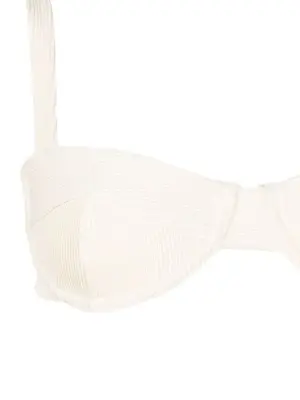 HAIGHT. Underwire-cup Ribbed Bikini Top