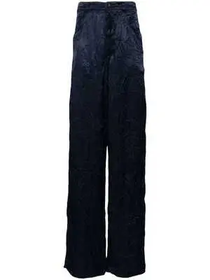 Balenciaga Crinkled Bottoms For Men