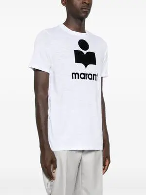MARANT Karman Linen T-shirt - White