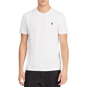 Polo Ralph Lauren Big & Tall Performance Tee Pure White Black