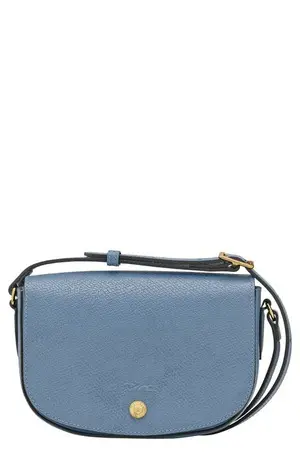 Longchamp Longchamp Épure Leather Crossbody Bag Slate