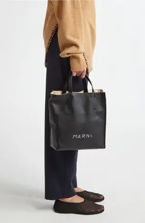Marni Museo Small Leather Tote