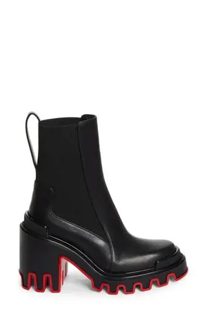 CHRISTIAN LOUBOUTIN Marchacroche Dune Chelsea Boots