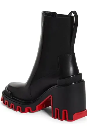 CHRISTIAN LOUBOUTIN Marchacroche Dune Chelsea Boots