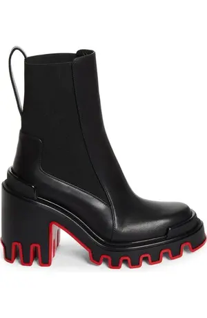 CHRISTIAN LOUBOUTIN Marchacroche Dune Chelsea Boots