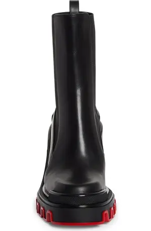 CHRISTIAN LOUBOUTIN Marchacroche Dune Chelsea Boots