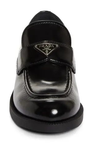 Prada Patent Leather Loafer - Nero