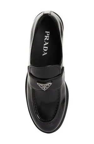 Prada Patent Leather Loafer - Nero