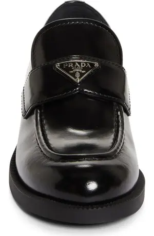 Prada Patent Leather Loafer - Nero