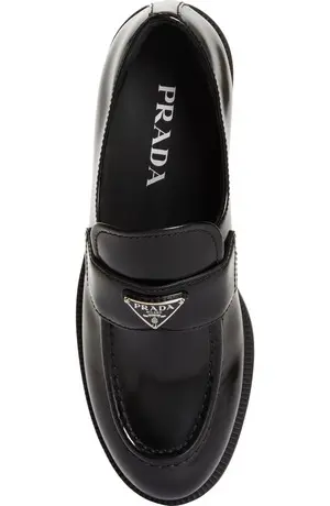 Prada Patent Leather Loafer - Nero