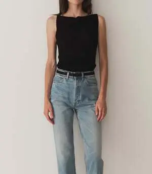 DÔEN Junie Bow Belt - Black