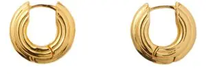 Maje Creole Mini Earrings - Gold
