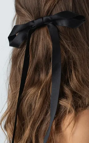 JENNIFER BEHR Gretta Silk Bow Barrette
