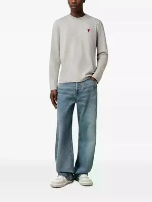 Ami De Coeur Long Sleeve T-shirt - Grey