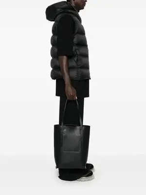 Rick Owens Leather Shopper Tote