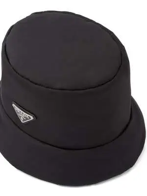 Prada Logo-appliqué Padded Bucket Hat